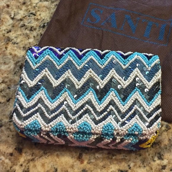 Santi | Bags | Santi Beaded Purse | Poshmark